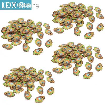 button buttons for Wooden Buttons Vintage Painted Peacock F