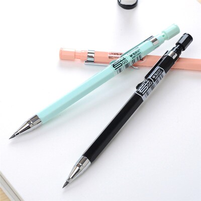 2.0mm 2B Propelling Pencils Candy Color Mechanical Pencil Dr