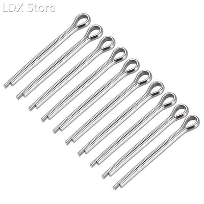 10Pcs Split Cotter Pin - 5mm x 50mm 304 Stainless Steel 2-Pr