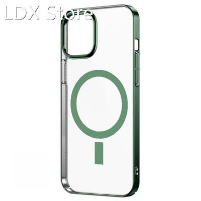 PC Smart Phone Magnetic Case Protective Cover Bumper Transpa