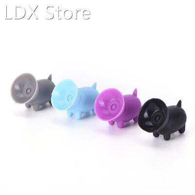2pcs Mobile Phone Accessories Cute Animal Fat Pig Subber Suc