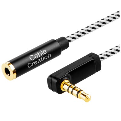 3.5mm TRRS Auxiliary Audio Cable Male to Female Extension S