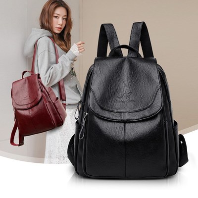 2020 Luxury Brand Women Backpack High Quality Leather Backp