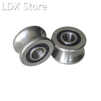 10PCS U22 U Groove Bearing Traces Walking Guide Rail Track R