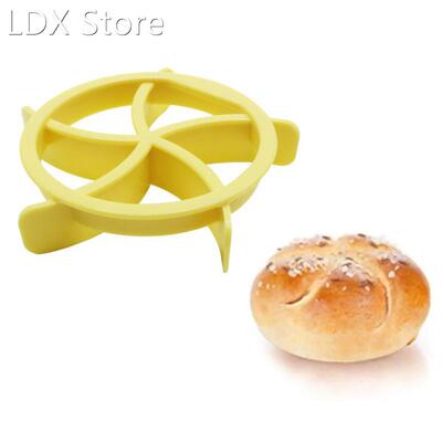 Plastic Pastry Cutter Dough Cookie Press Homemade Bread Roll