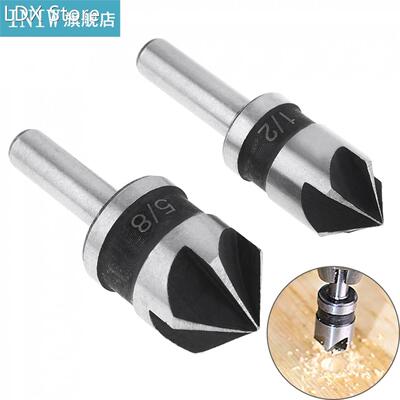 2pcs 82 Degree Five Blade Chamfering Tool Woodworking Openin