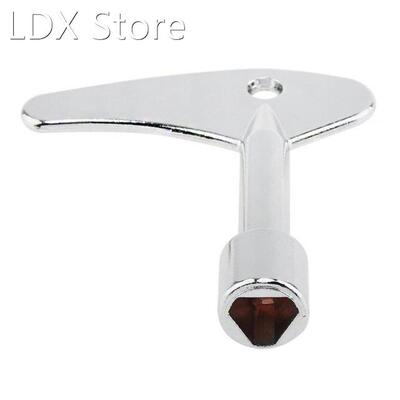 Multi-function Silver Key Wrench Inside Triangle Plumber Key