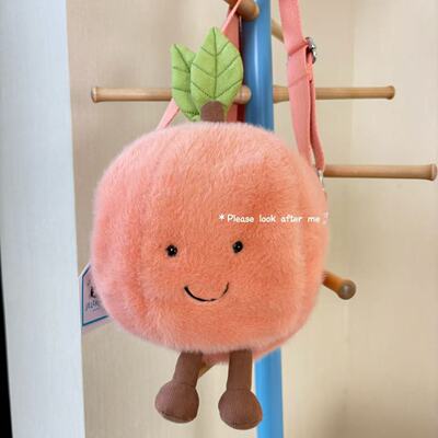JELLYCAT西高地包面包桃子爆米花云朵包巴熊狗包牛油果背包斜挎包