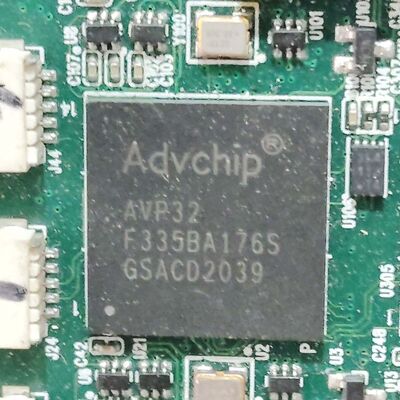 Advchip AVP32 F335BA176S芯片板 带底