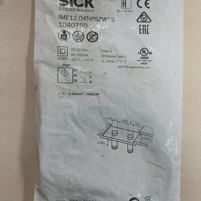 接近开关1040750 IME12-04NPSZW2S