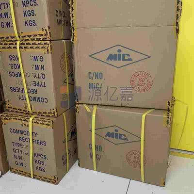 1N4007 整流二极管 IN4007 MIC 1A1200V 52mm长 (1000只一盒)