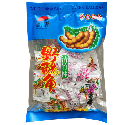 云南酸角果脯果干清竹林