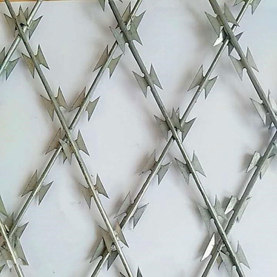 镀锌刀片刺网防爬防盗网