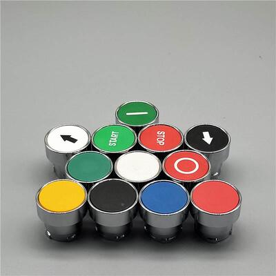 XB2金属按钮平头ZB2-BA3C ZB2-BA4C BA5C BA6C BA2C BA1C平头头部