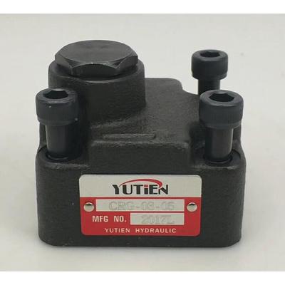 CRG-03-05转角式单向阀CRG-03-50油田液压YUTIEN板式 CRNG-03 ISO