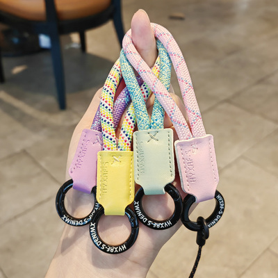 手机挂件创意手绳精致简约男女情侣礼物可爱背包包挂件汽车钥匙链