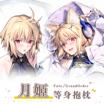 C106光崎FateGrandOrder白色月姬游戏动漫二次元周边等身抱枕套