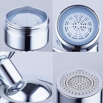 2 Modes Adjustable 360° Swivel Kitchen Tap Head Faucet Wate