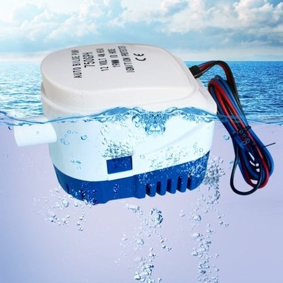 750GPH 1100GPH Automatic boat bilge pump 12V 24V DC submersi