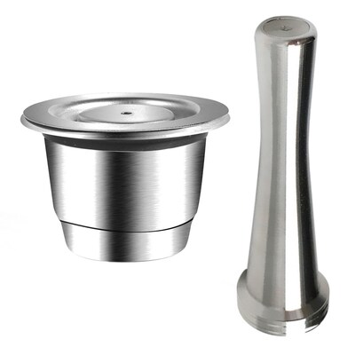 Reusable Stainless Steel Coffee Capsule for Nespresso Refill