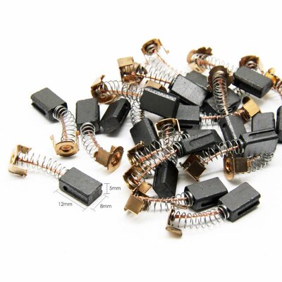 10 Pairs Carbon Brushes 5x8x12mm Power Tools Spare Parts 适