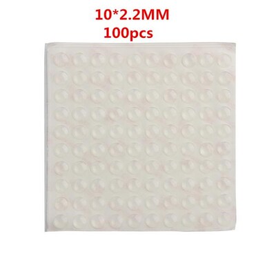 10*2.2MM Door Stops Self adhesive Silicone Pads Cabinet Bump