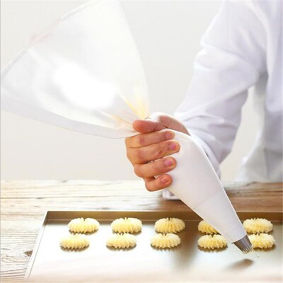 6 sizes  Cotton Cream Pastry Icing Bag Baking Cooking Ca