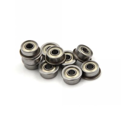 New 10pcs/Lot F693ZZ F693 ZZ 3x8x4mm Flange Bearing Deep Gro