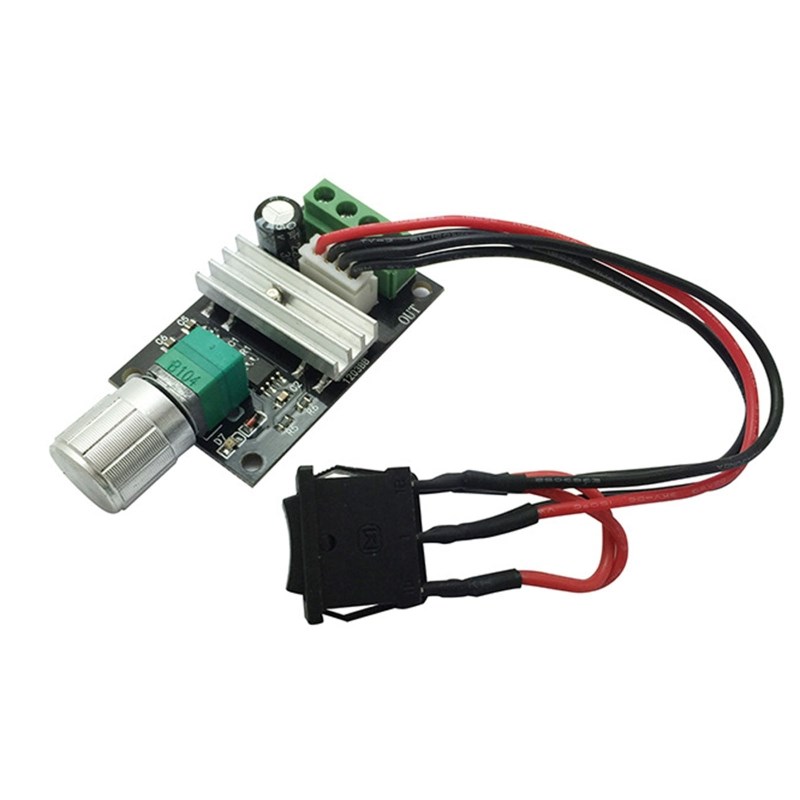6V 12V 24V 28V 3A DC Motor Speed Controller PWM Speed Adjust_虎窝淘