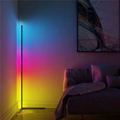 Modern LED Corner Floor Lamp Atmosphere Light Lights Colorfu