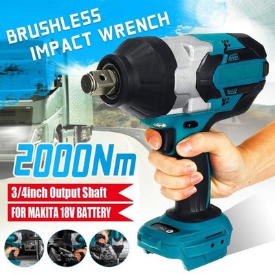 Drillpro 2000N.m High Torque Brushless Electric Impact Wrenc