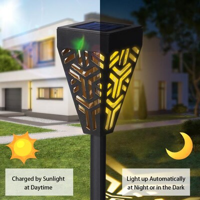 Tomshine Solar Powered Garden Lights LEDs Lawn Lamp Lighting