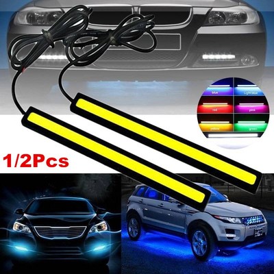 1Pcs/2Pcs Waterproof Driving Daytime Running Lights Strip Ca