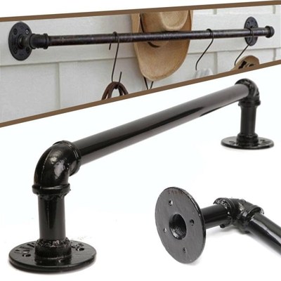 60cm  Retro Towel Rail Rack Shower Bathroom  Industrial Iron