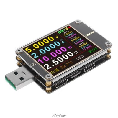Upgraded WEB-U2 USB Tester QC4.0+ PD3.0 2.0 PPS Quick Chargi