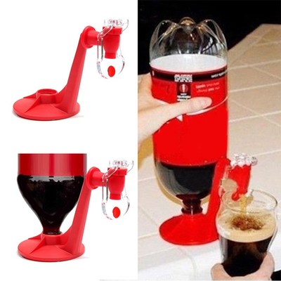 Beverage Drinking Dispense Fountain Soda Coke Bottle Upside