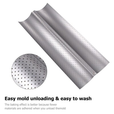 1Pcs Non-Stick Bread Mold French Bread Pan Baguette Stick Mo
