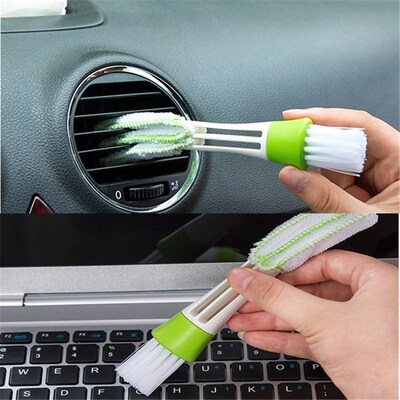 Car Styling Microfibre Venetian Blind Window Clean Brush Air