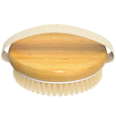 1 Pack Dry Body Brush, Shower Brush Wet and Dry Brushing, Dr