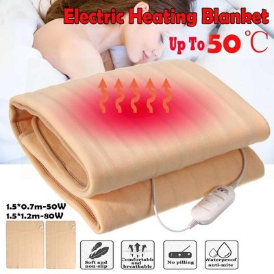 220V Winter Warm Waterproof Electric Heating Blanket Heated