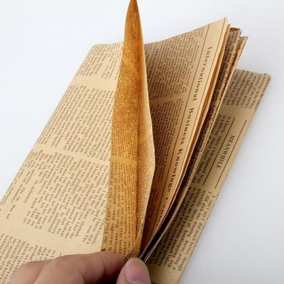 52x75cm Wrapping Paper Vintage Newspaper Gift Wrap Artware P