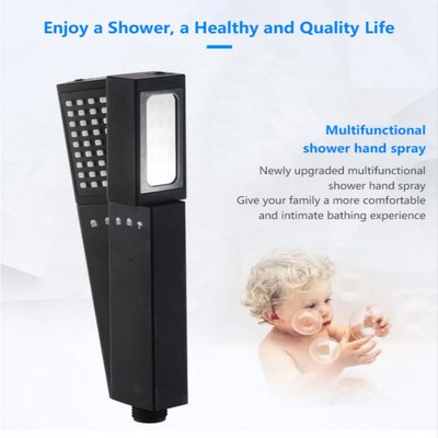 Multifunctional Pressure Rainfall Shower Head Water Saving F