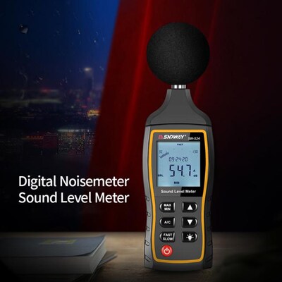 Digital Sound Level Meter Digital Noisemeter Noise Volumes M
