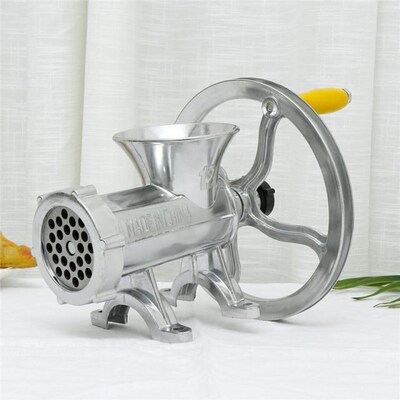 Meat Grinder 12# Hand Crank Slicer Manual Sausage Stuffer Fi