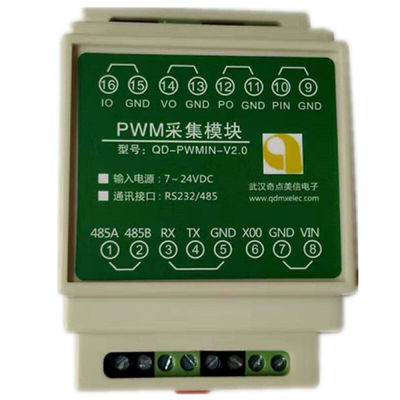 定制高速计数器测PWM脉冲占空比采集频率周期串口RS485232通讯商