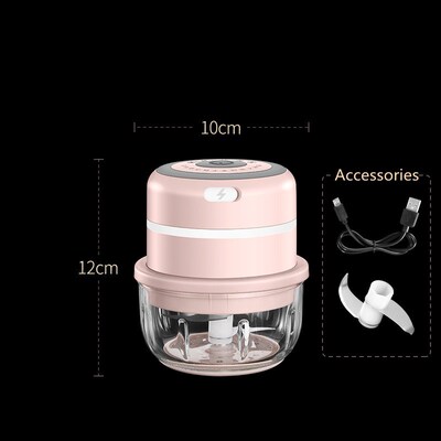 100/250ml Electric Garlic Masher Mini Sturdy Press Mincer Ve