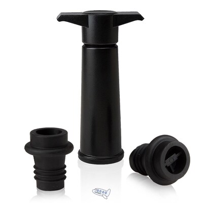1 Set Wine Saver Vacuum Bottle Stopper Set 1 Pump+2 Caps Sea