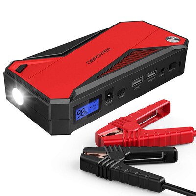 800A 18000mAh Portable Car Jump Starter Emergency Battery P
