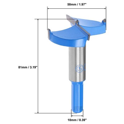 Forstner drill bits 40-100mm Auger Drill Bit Set Woodworking