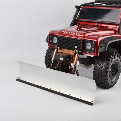 1/10 RC Crawler Aluminum Snow Shovel and Servo Snow Sweeping